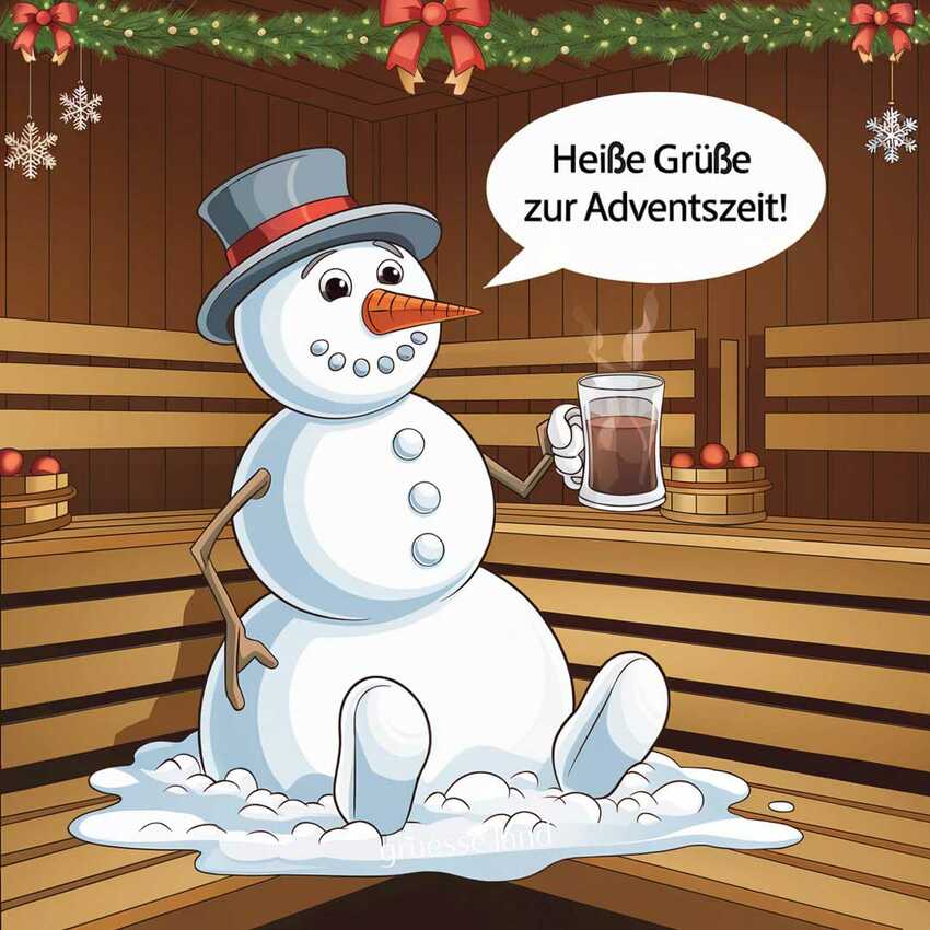 Witzige Adventsgrüße – Humorvolle Grüße & Karten zur Adventszeit ...