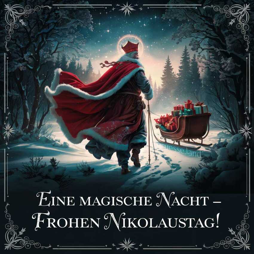 Nikolausgrüße: Kostenlose Grußkarten & Sprüche zum Teilen ...